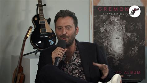 Cesare Cremonini Racconta Il Nuovo Album La Ragazza Del Futuro