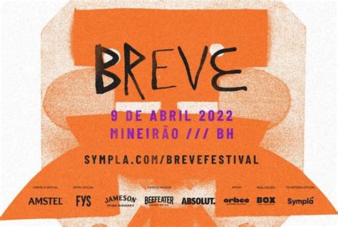 Breve Festival Anuncia Os Hor Rios Dos Shows Arteview