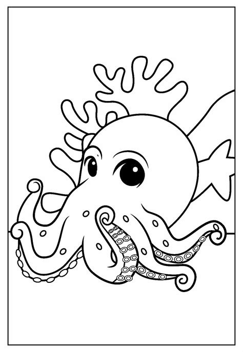 Desenhos De Polvo Para Colorir Bora Colorir