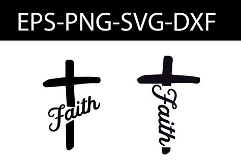 Faith Cross Svg Graphic By Sweetsvg Creative Fabrica