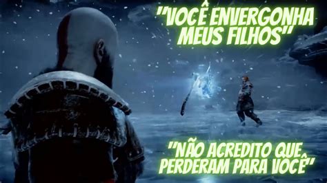 KRATOS X THOR GOD OF WAR RAGNAROK CENA COMPLETA DUBLADO PT BR