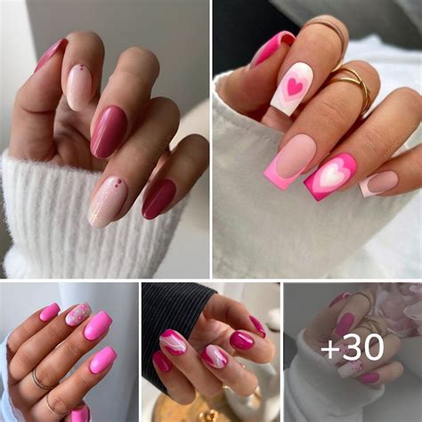 30 Easy And Cute Pink Nail Ideas To Make You Fabulous Explore Trending