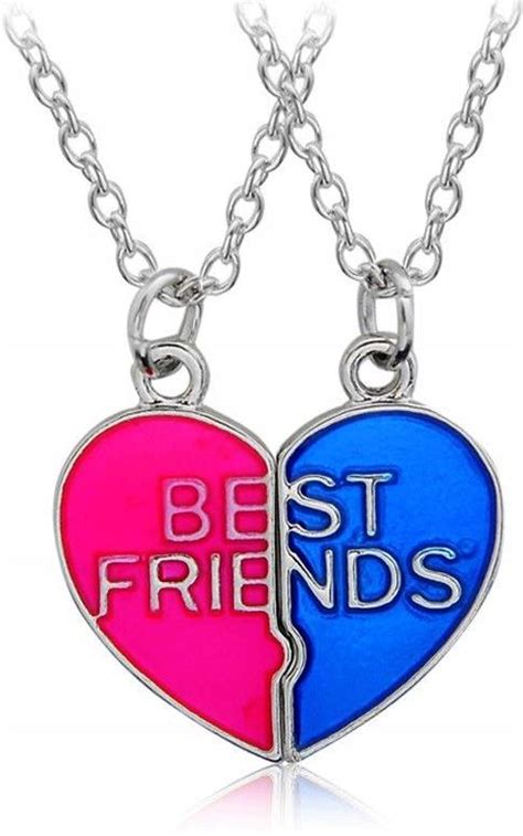 NASZYJNIK PRZYJAŹNI SERCE BEST FRIENDS NASZYJNIKI Ceny i opinie