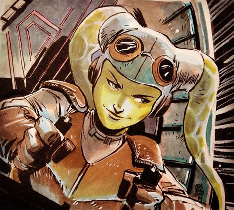 Hera Syndulla Star Wars Rebels By Mike Henderson More Star Wars Rebels Sw Rebels Ahsoka Tano