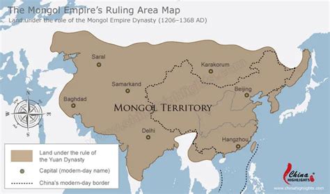 Mongol Empire Map