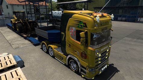 ETS2Euro Truck Simulator 2 Scania S 2016 V8 730HP Straight Pipe Sound