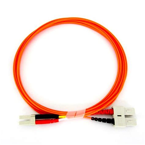 Fiber Optic Cable Multimode Duplex 62 5 125 LSZH LC SC 3 Meter