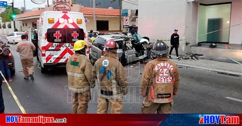 Hoy Tamaulipas Choque Deja Un Muerto Y Dos Lesionados En Tampico