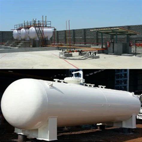 White Propane Gas Storage Tank At Best Price In Pune Spark Engineers