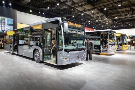 Mercedes Benz Citaro Hybrid Bus Editorial Image Image Of Business
