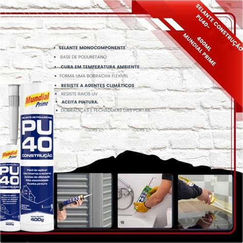 Adesivo Silicone Selante Poliuretano Pu Uso Geral G X Frete Gr Tis