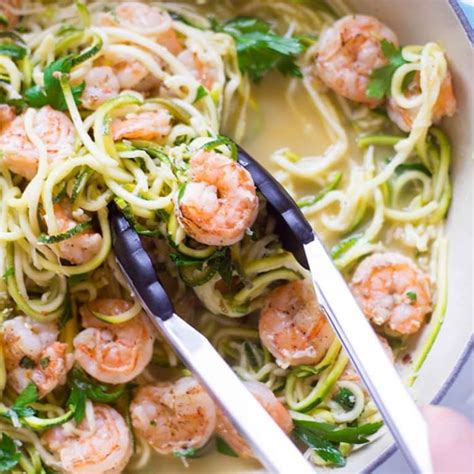 Minute Healthy Shrimp Scampi Recipe A Sweet Pea Chef