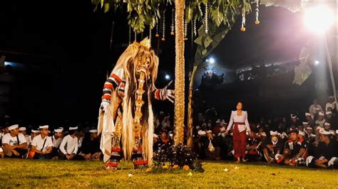 RITATAKALA IDA SESUHUNAN TEDUN MESOLAH CALONARANG PURA PUSEH DESA