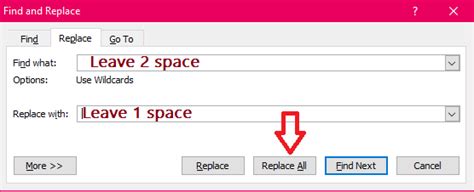 learn new things how to remove all extra spaces in between words ms word 03 16