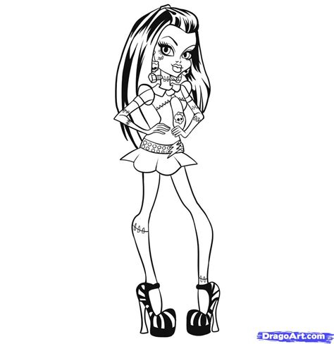 154 dessins de coloriage monster high à imprimer sur LaGuerche