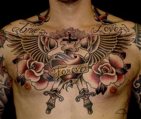 150 Tatuagens No Peito Para Homens Ideias Desenhos Dicas