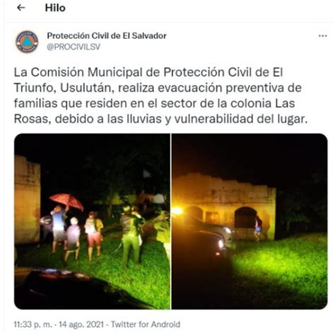 Protecci N Civil Realiz Evacuaciones Preventivas Tras Lluvias En El