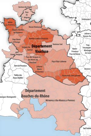 Carte Des Cantons Du D Partement De Vaucluse
