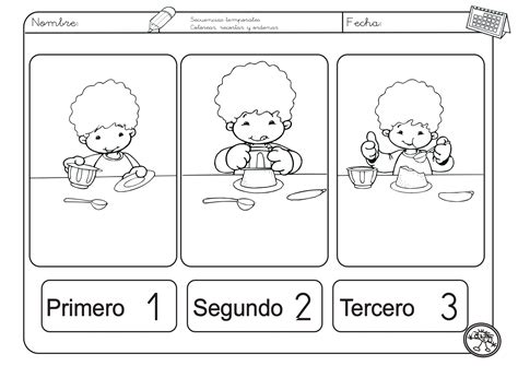 Ejemplos De Secuencia Temporal Nociones Temporales Ismael Volkman