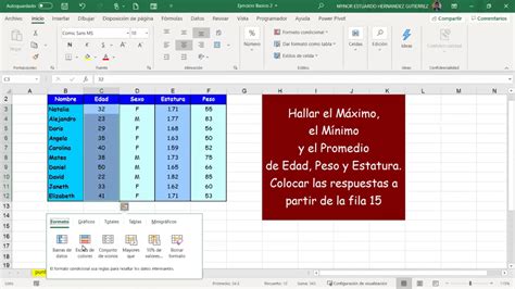 Ejercicio No 2 Excel Básico Filtros Auto relleno y Fórmulas YouTube