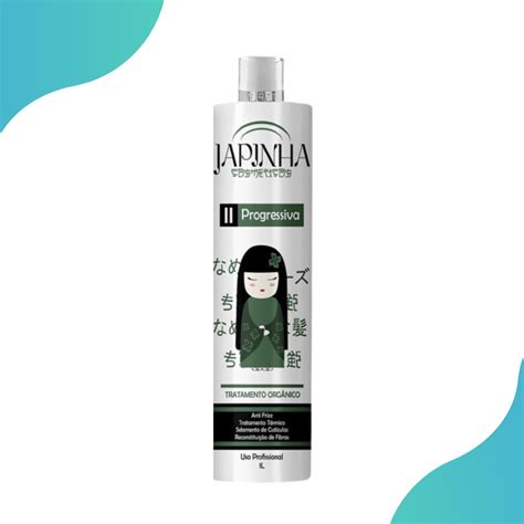 Progressiva Orgânica Sem Formol 1000ml Japinha Liso Extremo Escorrega