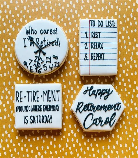 Retirement Cookies Retirement Party Cakes Retirement Party