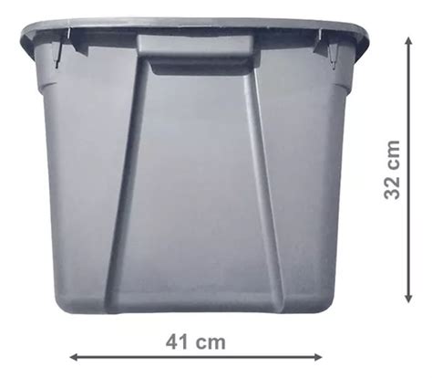Kit Cajas Pl Stico Almacenamiento Litros Contenedor En Venta En