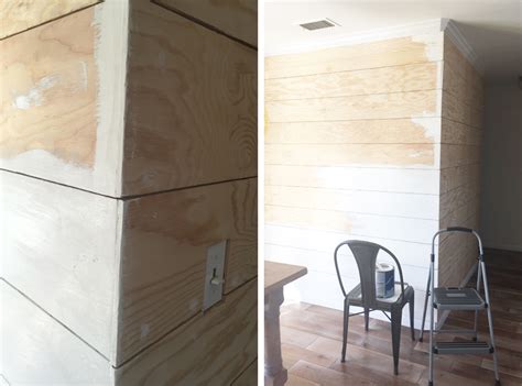 Easy Shiplap Wall Diy