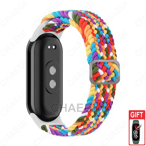 Pulseira De Nylon Tecido Para Xiaomi Mi Band 8 Shopee Brasil