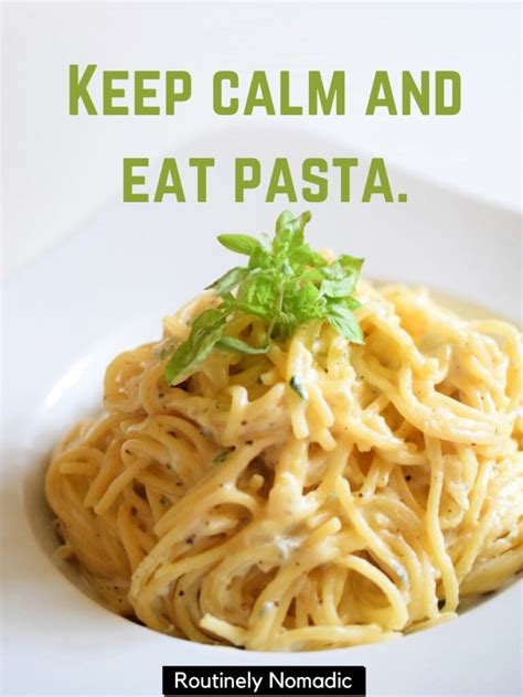 125 Tasty Pasta Captions For Instagram Routinely Shares