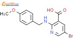 5 Bromo 2 4 Methoxyphenyl Methylamino Pyridine 3 Carboxylic Acid