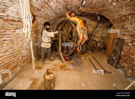 The Torture Chamber Of Hunedoara In Romania Stock Photo Alamy