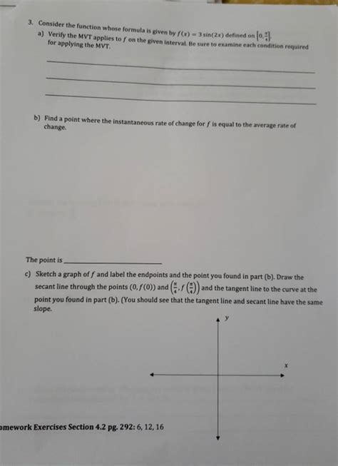 get answer 3 consider the function whose formula is given by f x 3 sin 2x transtutors