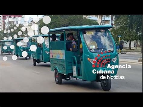 Nueva línea de triciclos eléctricos prestará servicios en La Habana