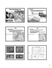 Lab Structural Geology Information Pdf Structural Geology Lab