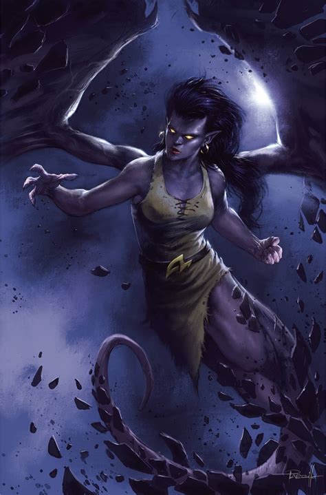 Gargoyles Copy Parrillo Virgin Cover Fresh Comics