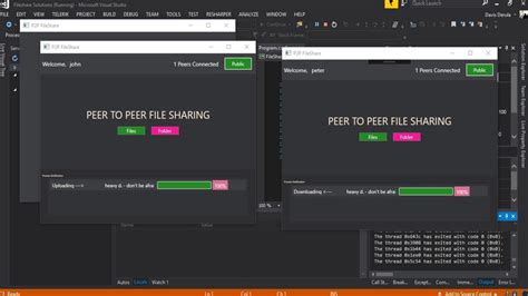 peer to peer programming file sharing system with c part 4 nov 2017 youtube