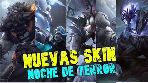 Nueva Skin Noche De Terror Campeonato Y Caballero De La Ceniza