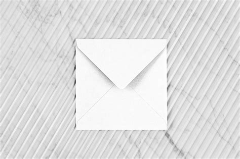 Free Square Envelope Mockup Mockupbee