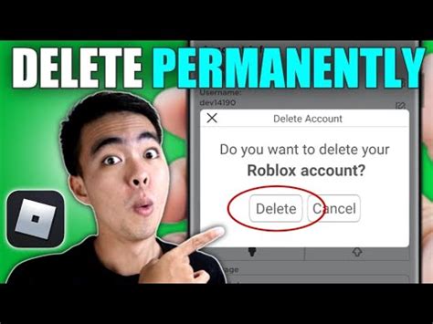 How To Delete Your Roblox Account 2024 YouTube
