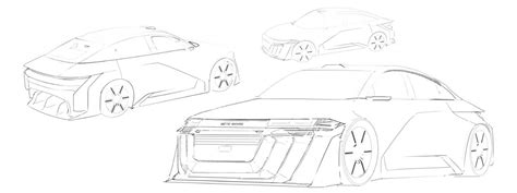 AFEELA Custom Wide Body Kit Design by Bête Noire