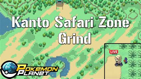 Pokemon Planet Kanto Safari Zone Grinding Youtube
