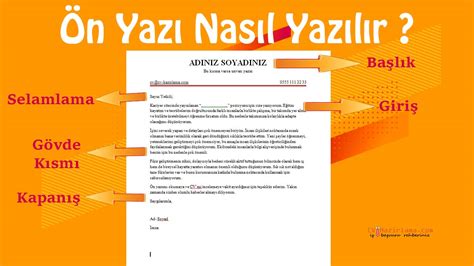 Etkili Ön Yazı Örnekleri CV Hazırlama