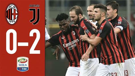 Highlights Ac Milan Juventus Matchday Serie A Youtube