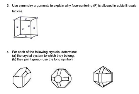 solved 3 use symmetry arguments to explain why