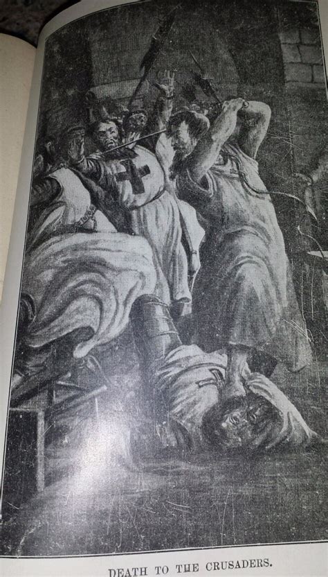 Rare 1900 The Knights Of The Cross By Henryk Sienkiewicz Book