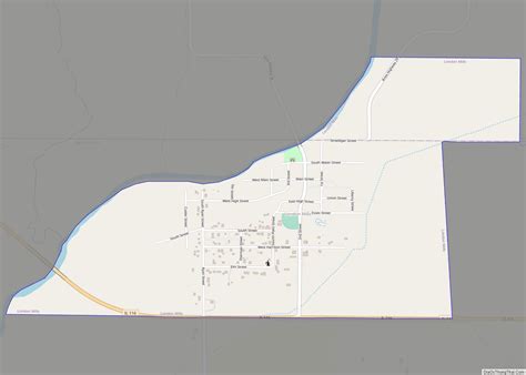 Map Of London Mills Village Thong Thai Real