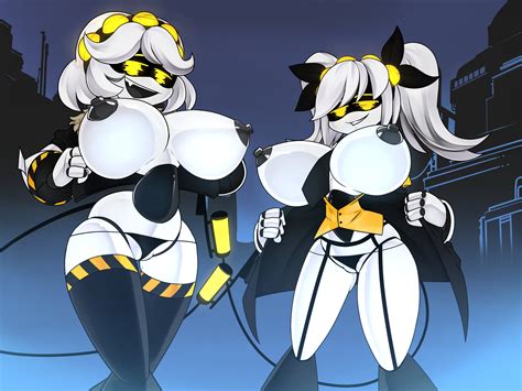 Rule 34 2d 2girls Big Breasts Bikini Breasts Female Female Only Huge Breasts Humanoid J