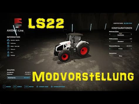 LS 22 Modvorstellung Axion E Line By Eiks YouTube