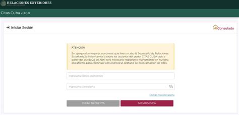 Cómo Sacar Cita en el Sistema Citas Cuba de la Embajada de México Guía